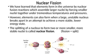 Formation of the Elements and Nuclear Reactions.pptx