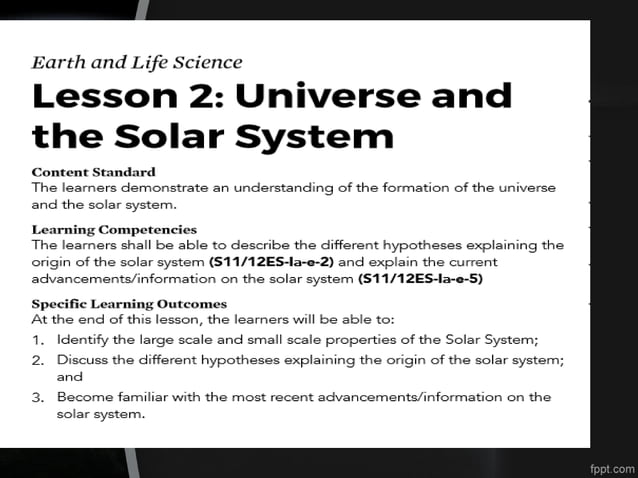 FORMATION OF THE UNIVERSE and solar system.pptx