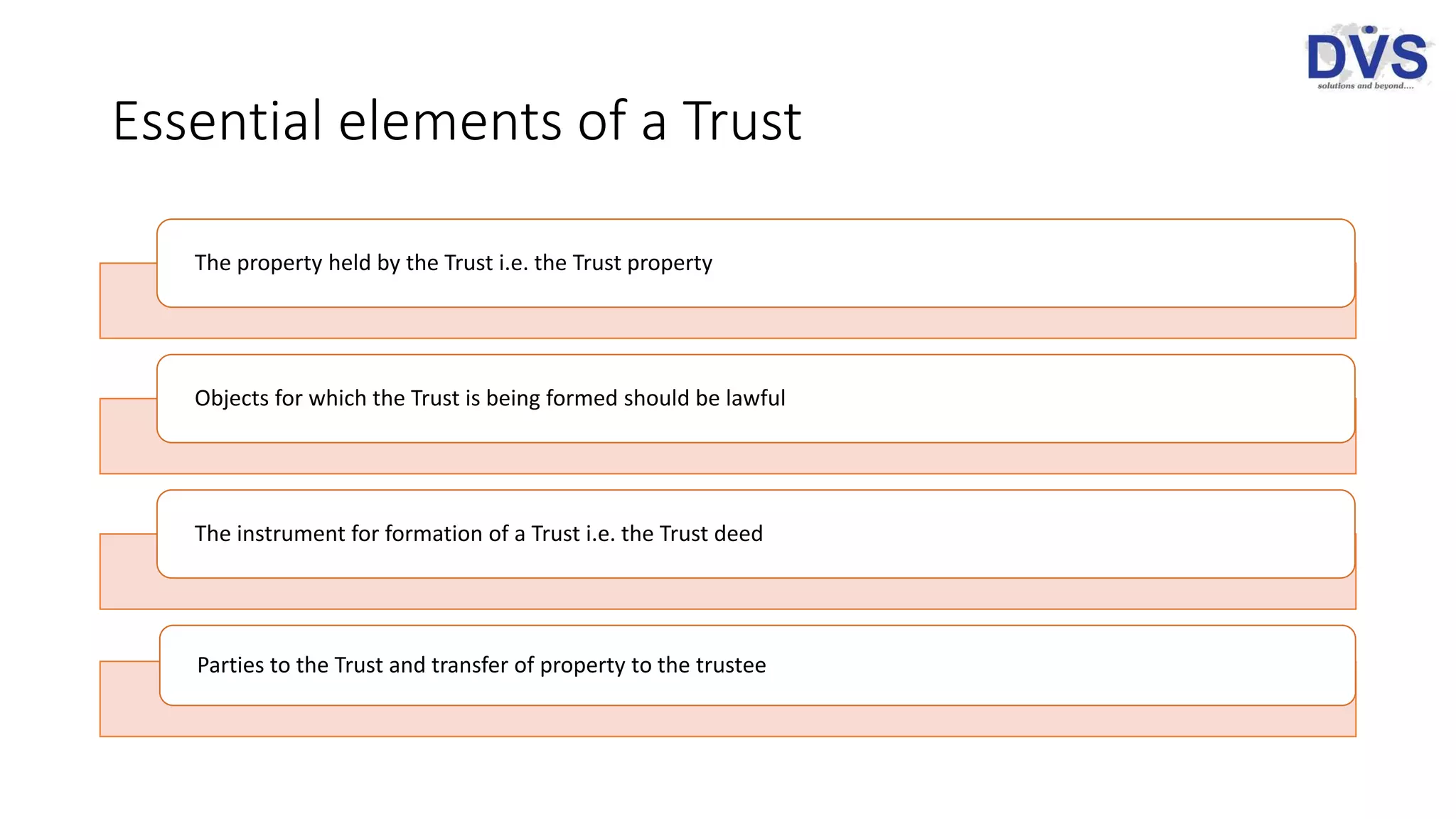 Formation of trusts and its taxation | PPTX