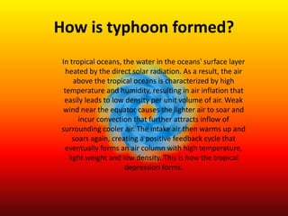 Formation of Typhoon | PPTX