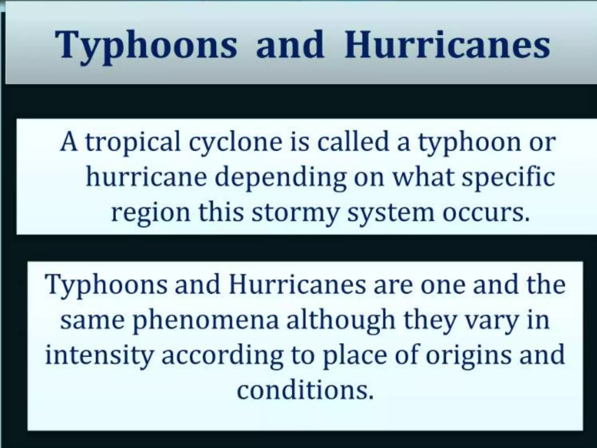 FORMATION OF TYPHOONS | PPTX
