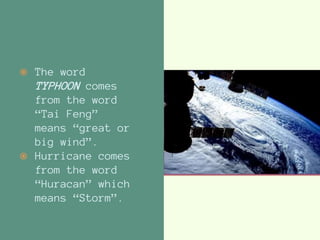 FORMATION OF TYPHOONS | PPTX