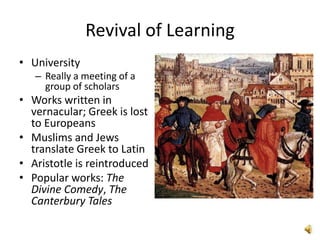 The End of the Middle Ages | PPT
