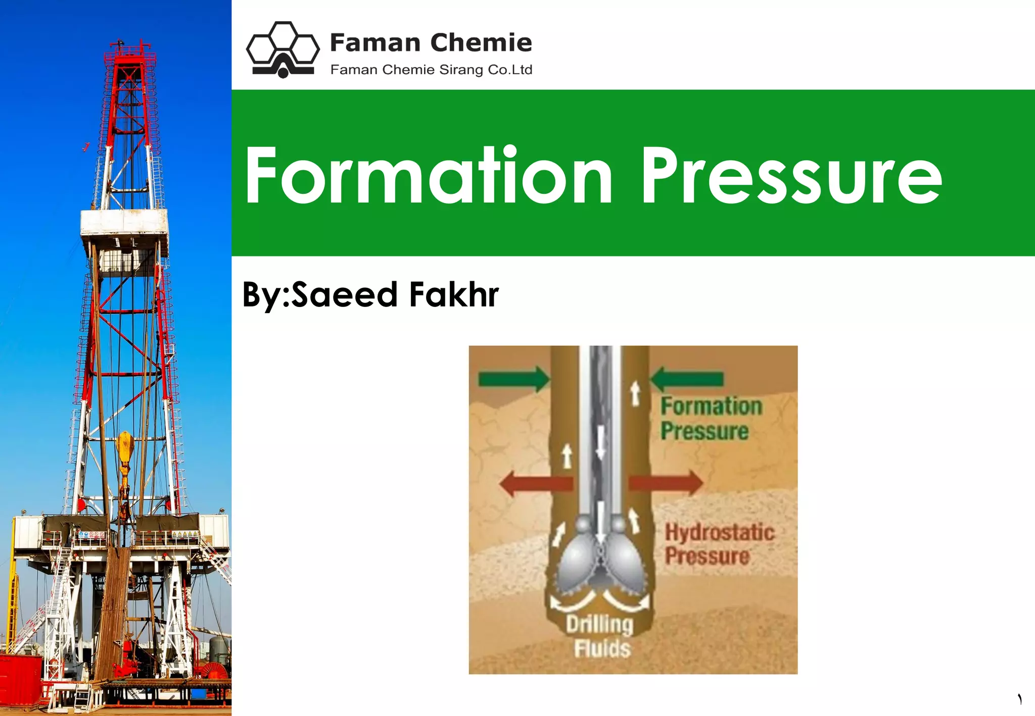 Formation pressure in oil and gas drilling wells | PDF