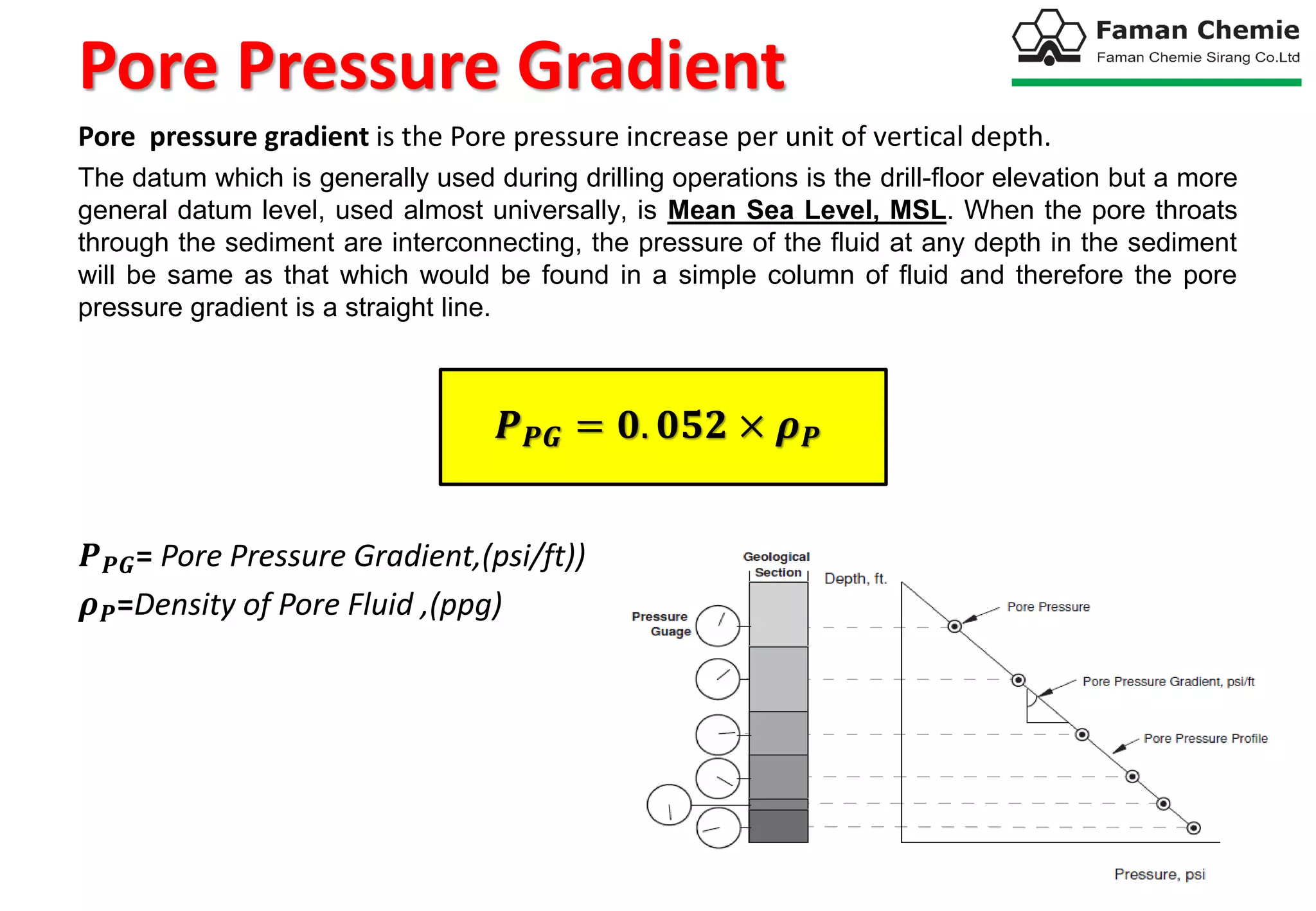 Formation pressure in oil and gas drilling wells | PDF
