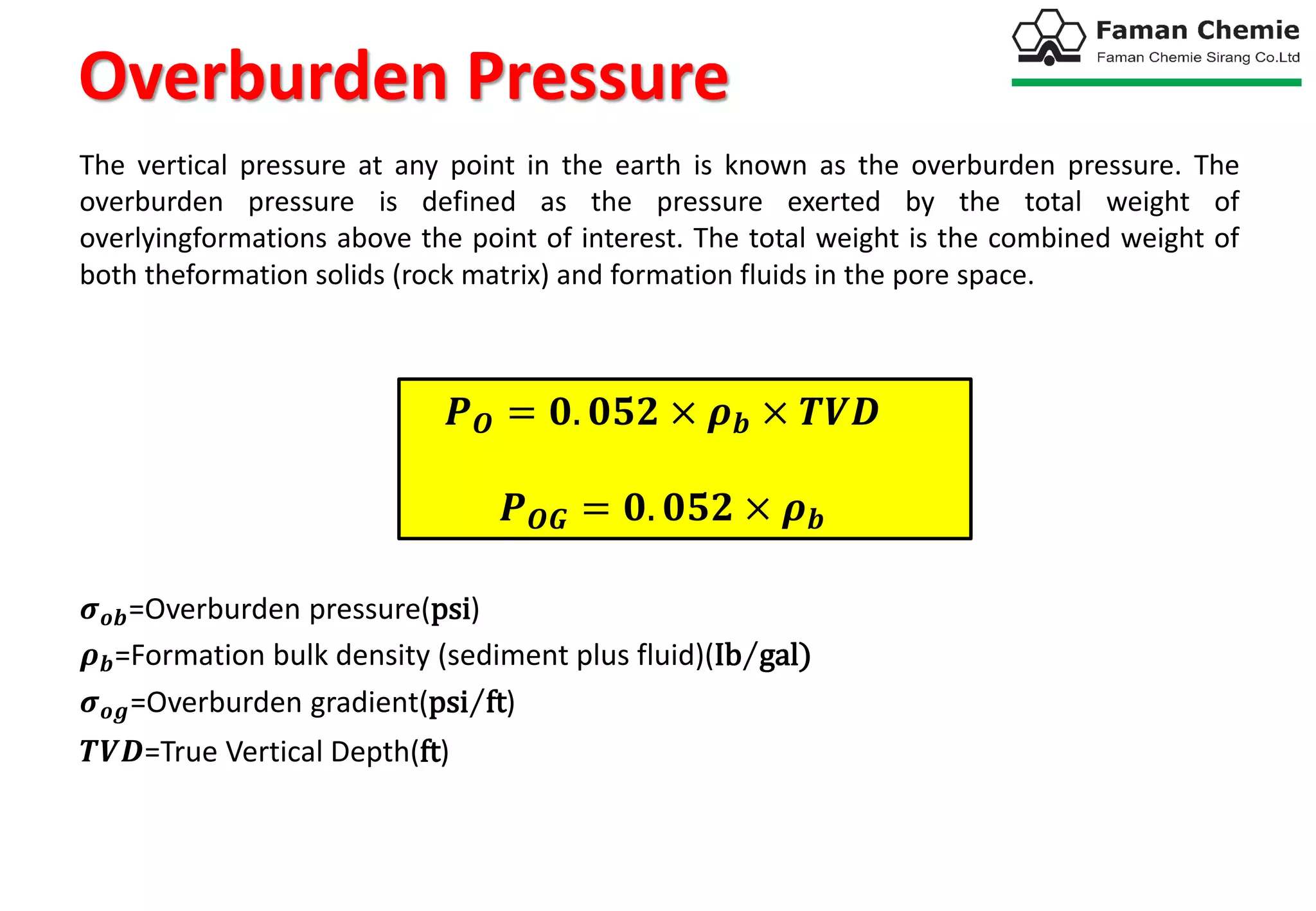 Formation pressure in oil and gas drilling wells | PDF