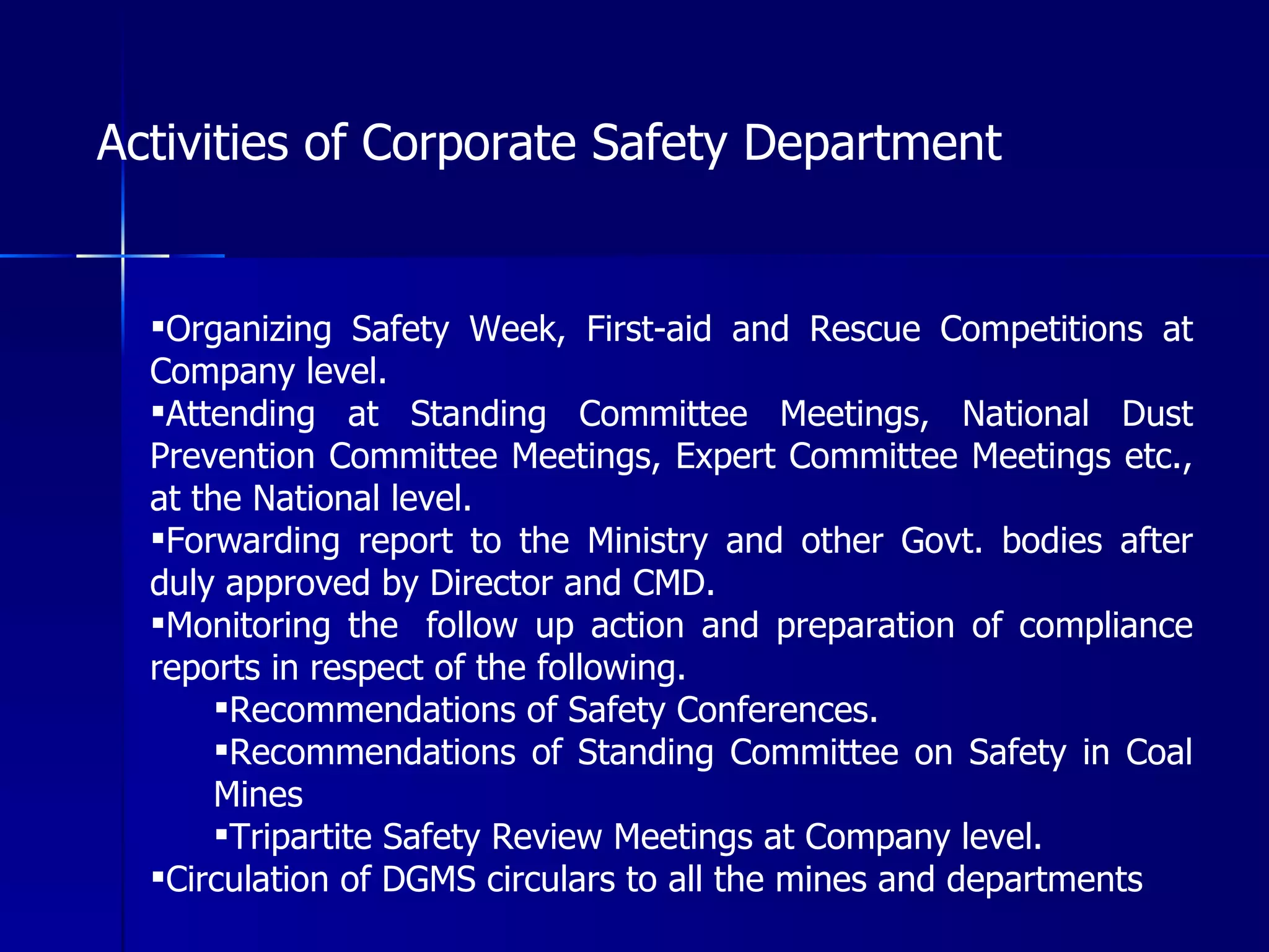 Formation & Role of Internal Safety Organisation(ISO) | PPT