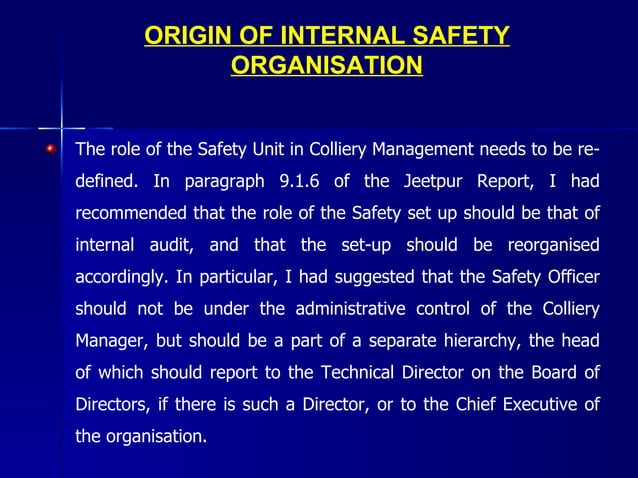 Formation & Role of Internal Safety Organisation(ISO) | PPT