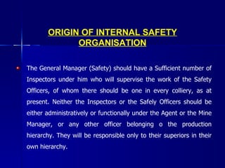 Formation & Role of Internal Safety Organisation(ISO) | PPT