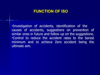 Formation & Role of Internal Safety Organisation(ISO) | PPT