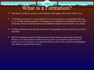 Formations And Injection Drilling | PPT