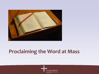 Ministry of the Word Formation Workshop: Spiritual Preparation | PPTX