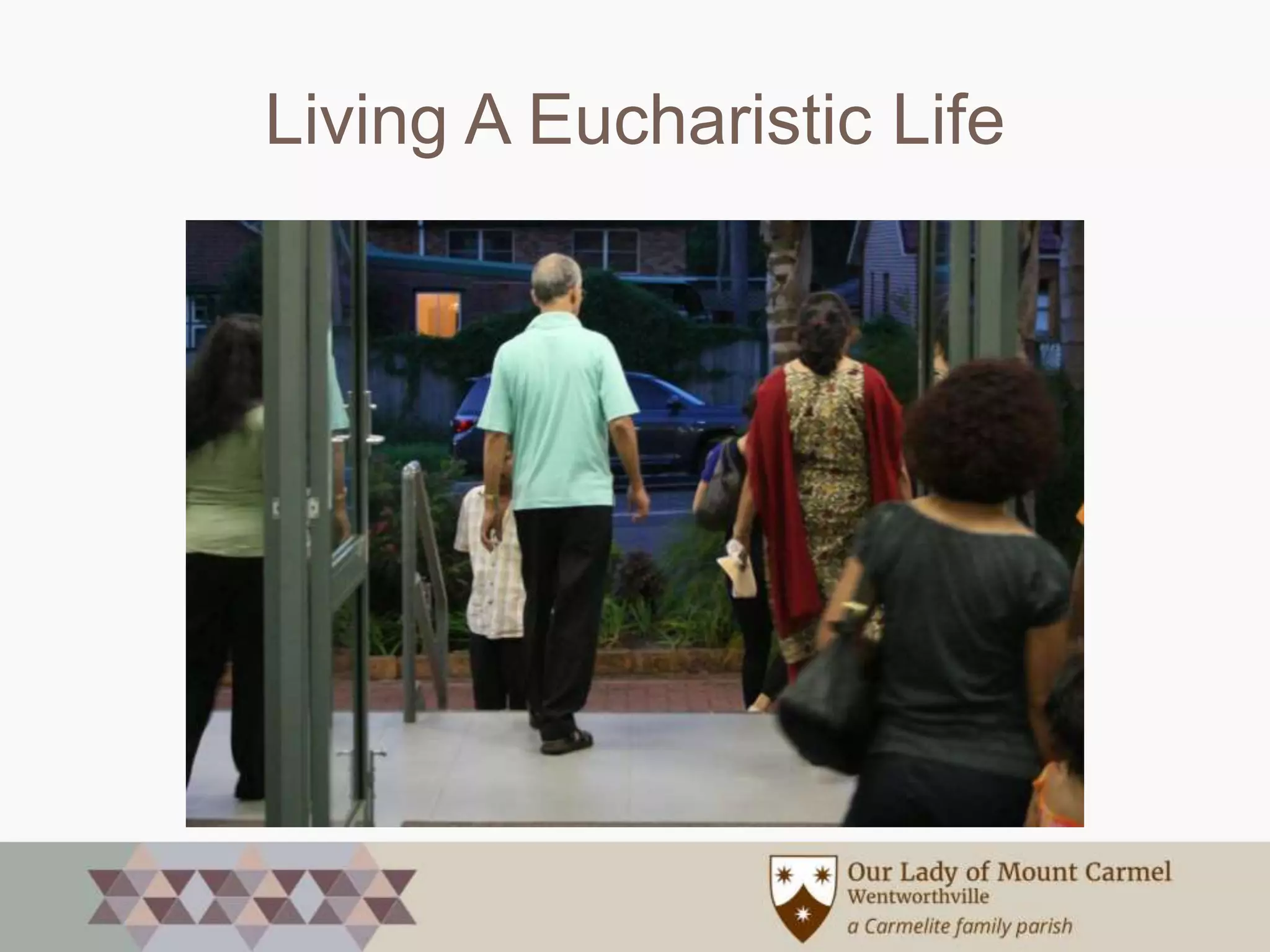 Extraordinary Ministers of Holy Communion Formation: Living a ...
