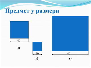 Formati papira, vrste linija i razmera | PPS
