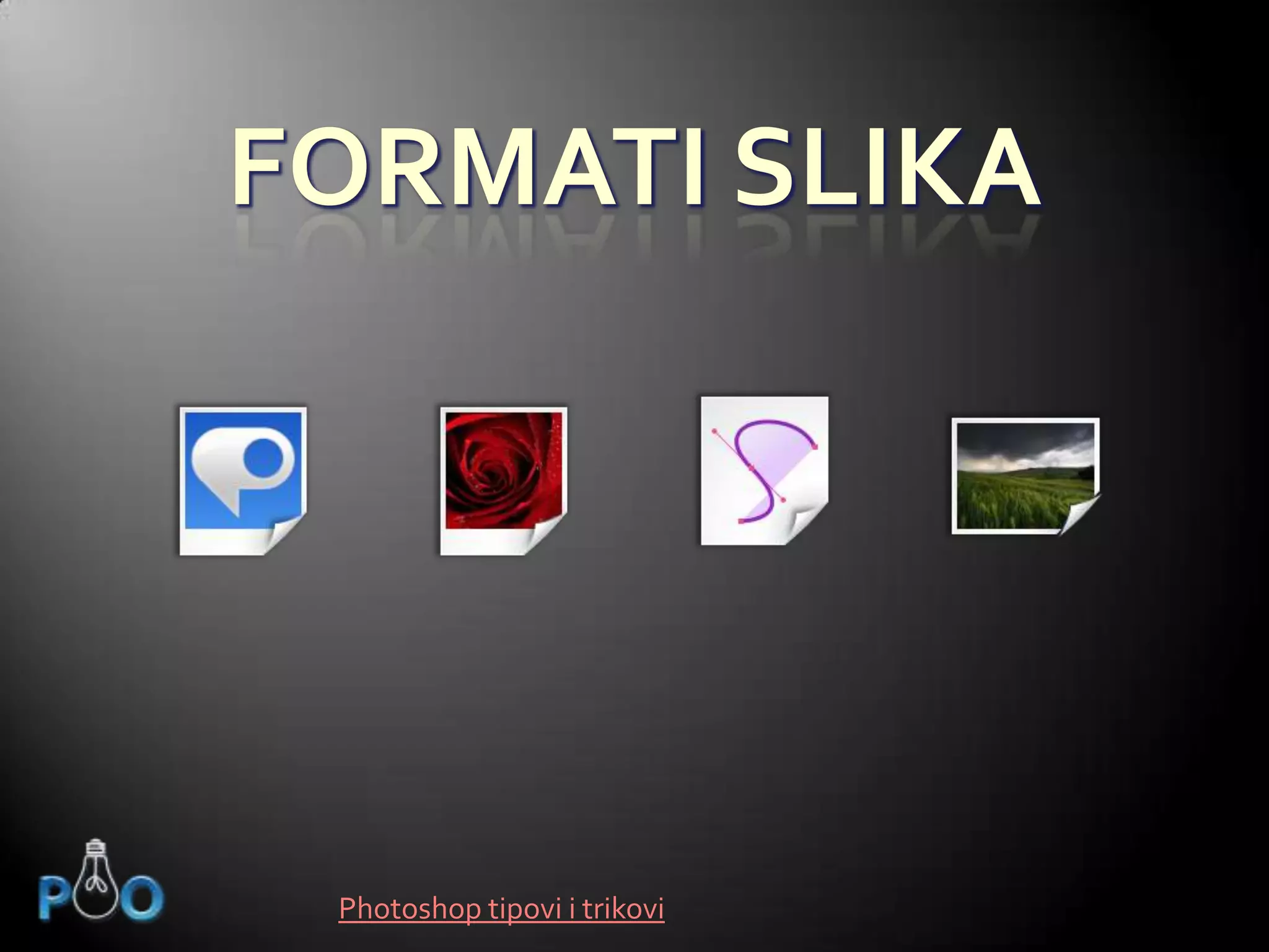 Formati digitalnih slika | PPTX