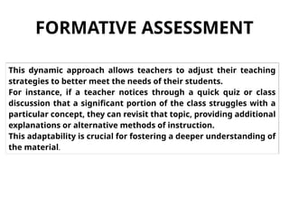 Formative Assessment Instructional Period | PPT