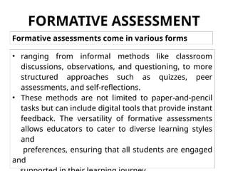 Formative Assessment Instructional Period | PPT