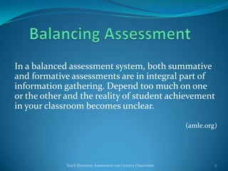 Formative and summative assessments | PPTX
