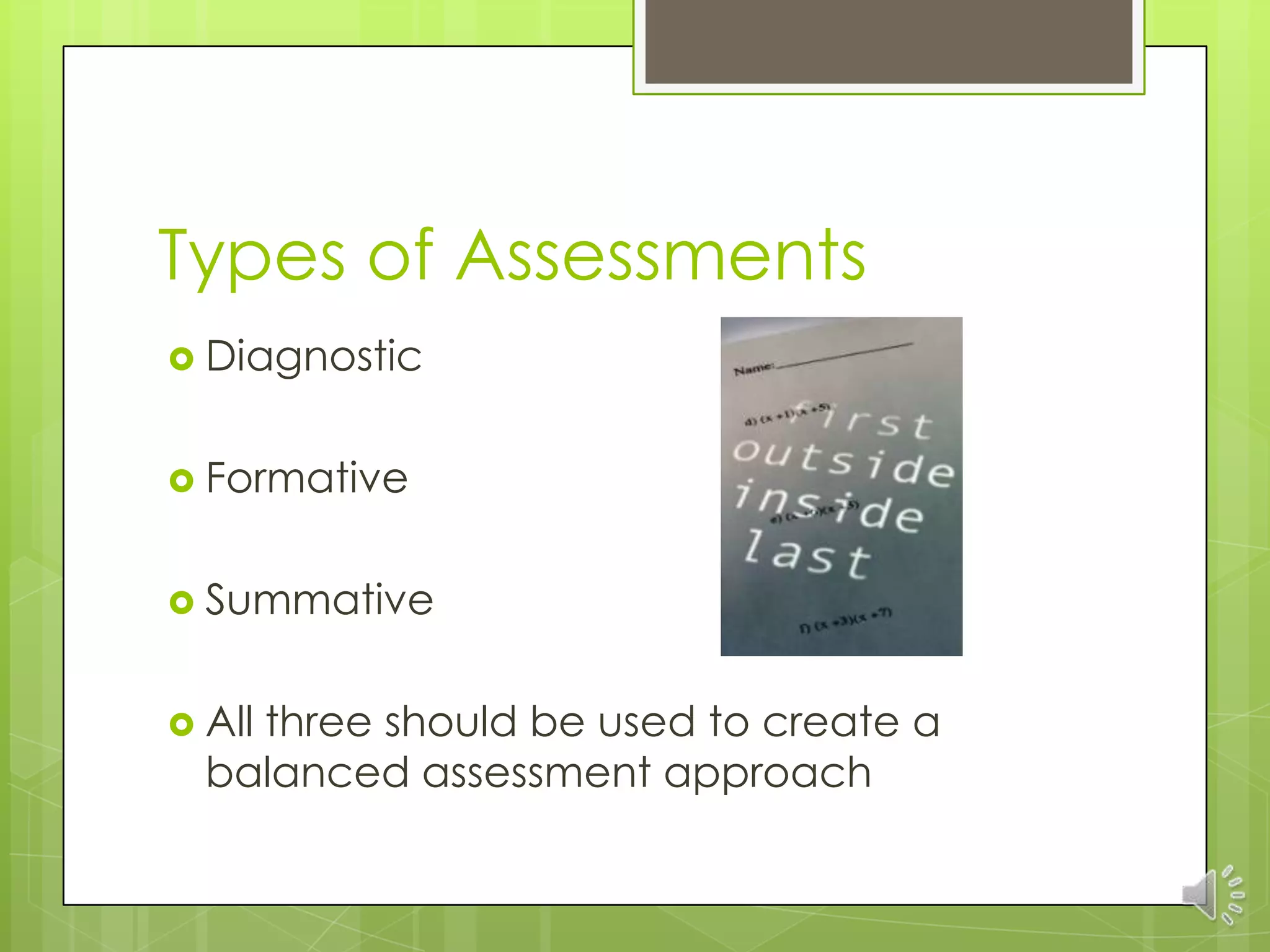 Formative and summative assessments unit 3 revised without references ...