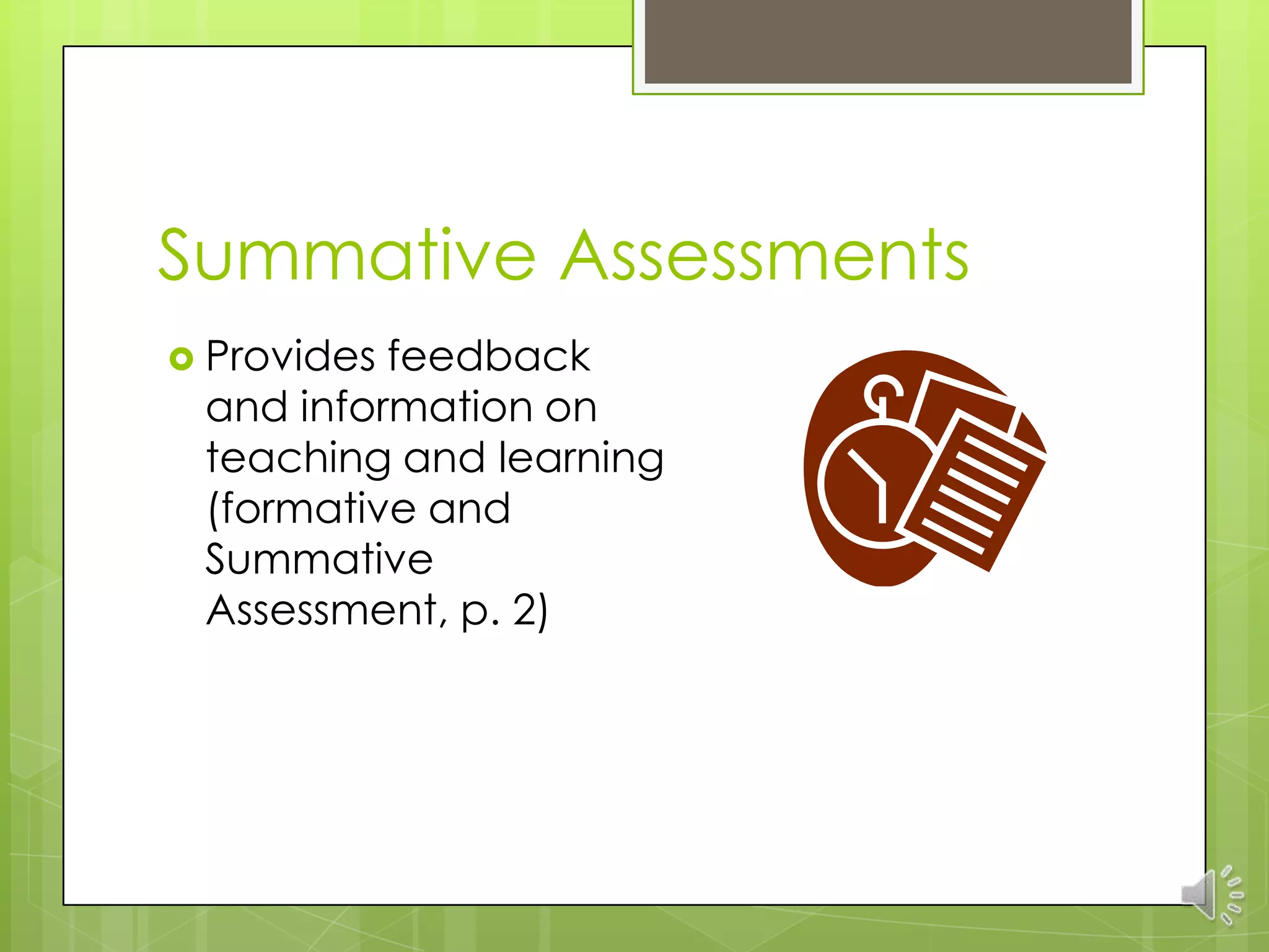 Formative and summative assessments unit 3 revised without references ...