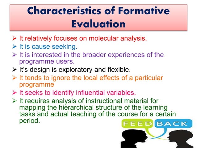 Formative and summative evaluation in Education | PPTX | Educational Assessment | Education