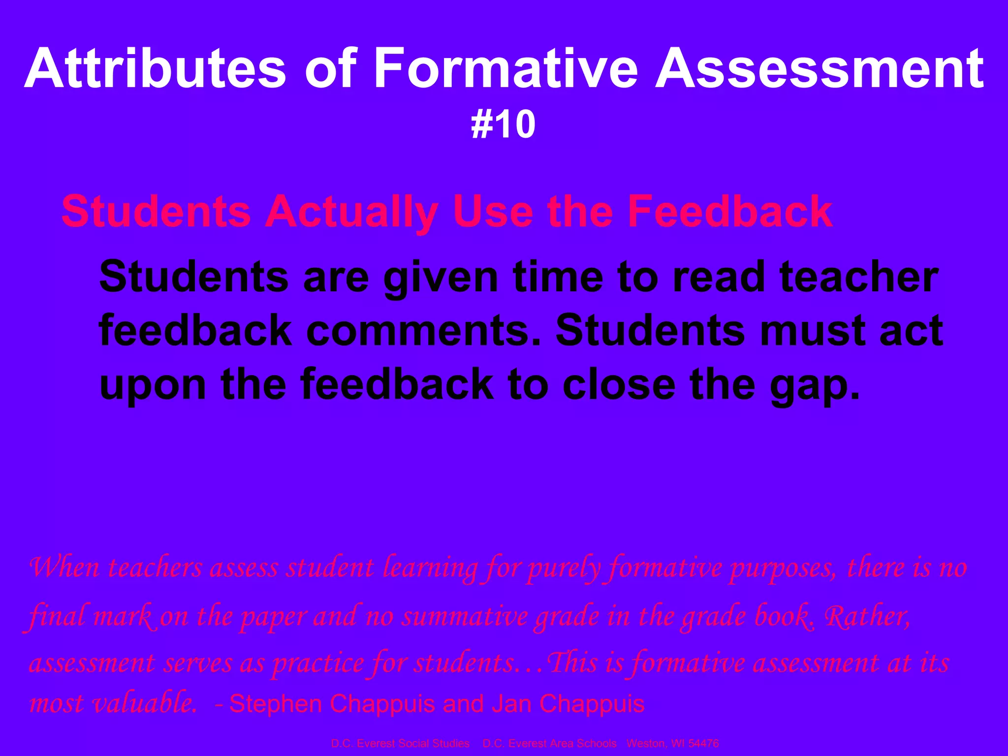 Formative Assessment | PPT | Educational Assessment | Education