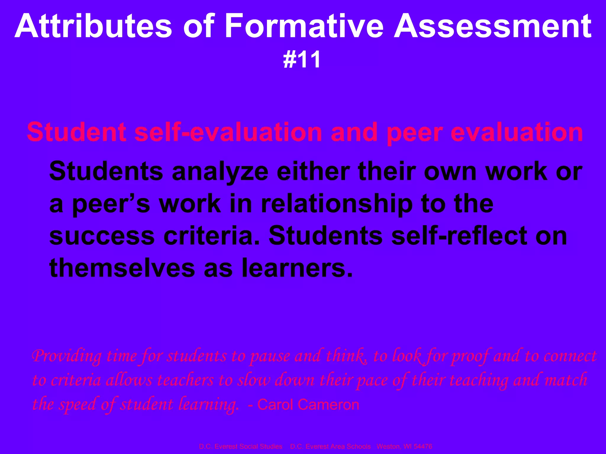 Formative Assessment | PPT | Educational Assessment | Education