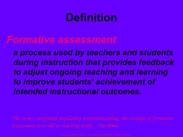 Formative Assessment | PPT