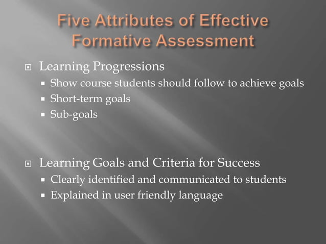 Formative assessment | PPTX