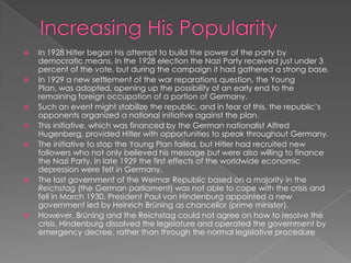 Early Life of Hitler | PPTX