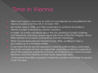 Early Life of Hitler | PPTX