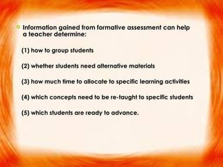 Formative assessment | PPT