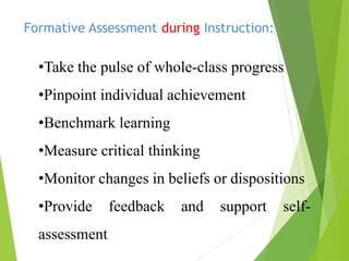 Formative assessment aicha abidi & mohame nafa | PPT