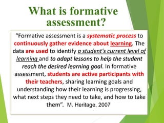 Formative assessment aicha abidi & mohame nafa | PPT