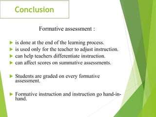 Formative assessment aicha abidi & mohame nafa | PPT