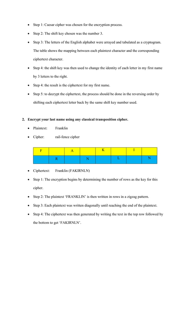 Classical Cryptography and Digital Encryption | PDF