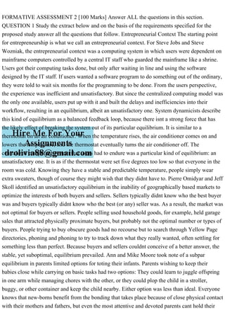 FORMATIVE ASSESSMENT 2 [100 Marks] Answer ALL the questions in this .pdf | Parenting Babies and ...