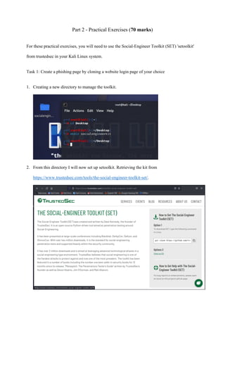 Formative Task 3: Social Engineering Attacks | PDF | Internet | Computing