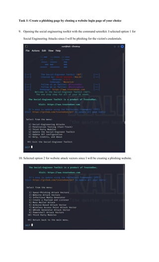 Formative Task 3: Social Engineering Attacks | PDF