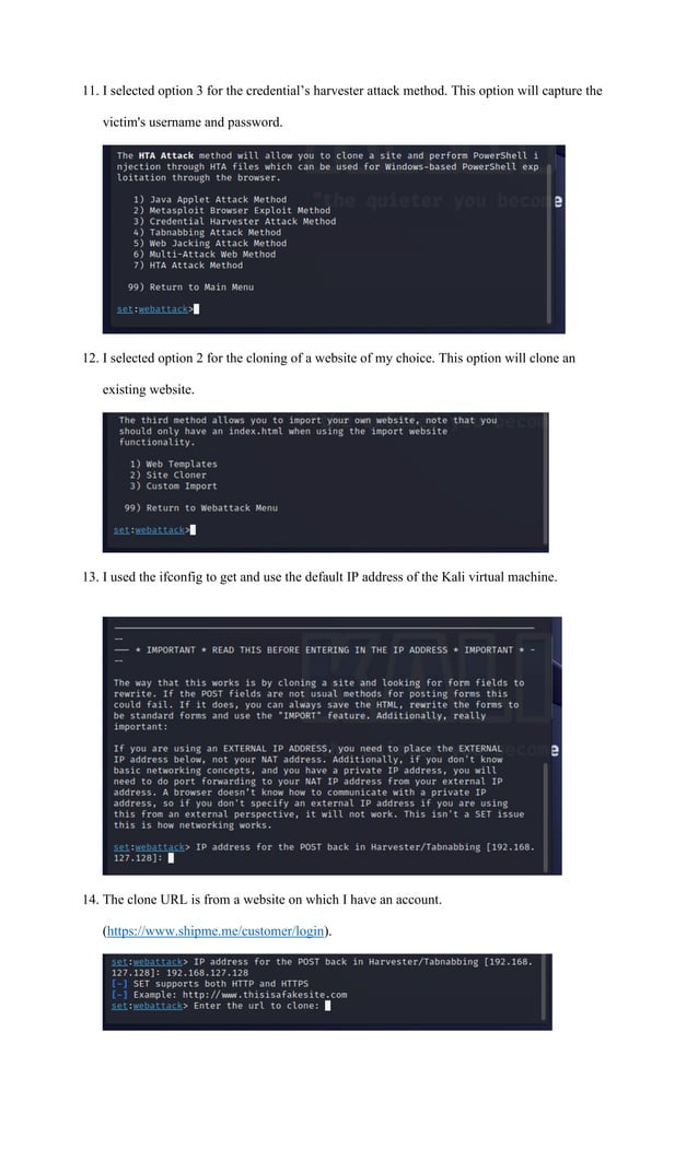 Formative Task 3: Social Engineering Attacks | PDF | Internet | Computing