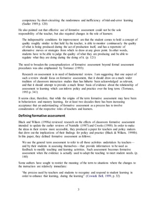 Formative assessment and contingency in the regulation of learning ...