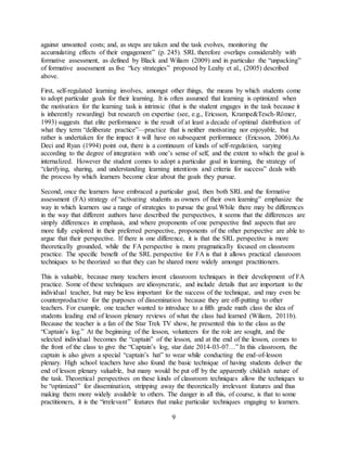 Formative assessment and contingency in the regulation of learning ...