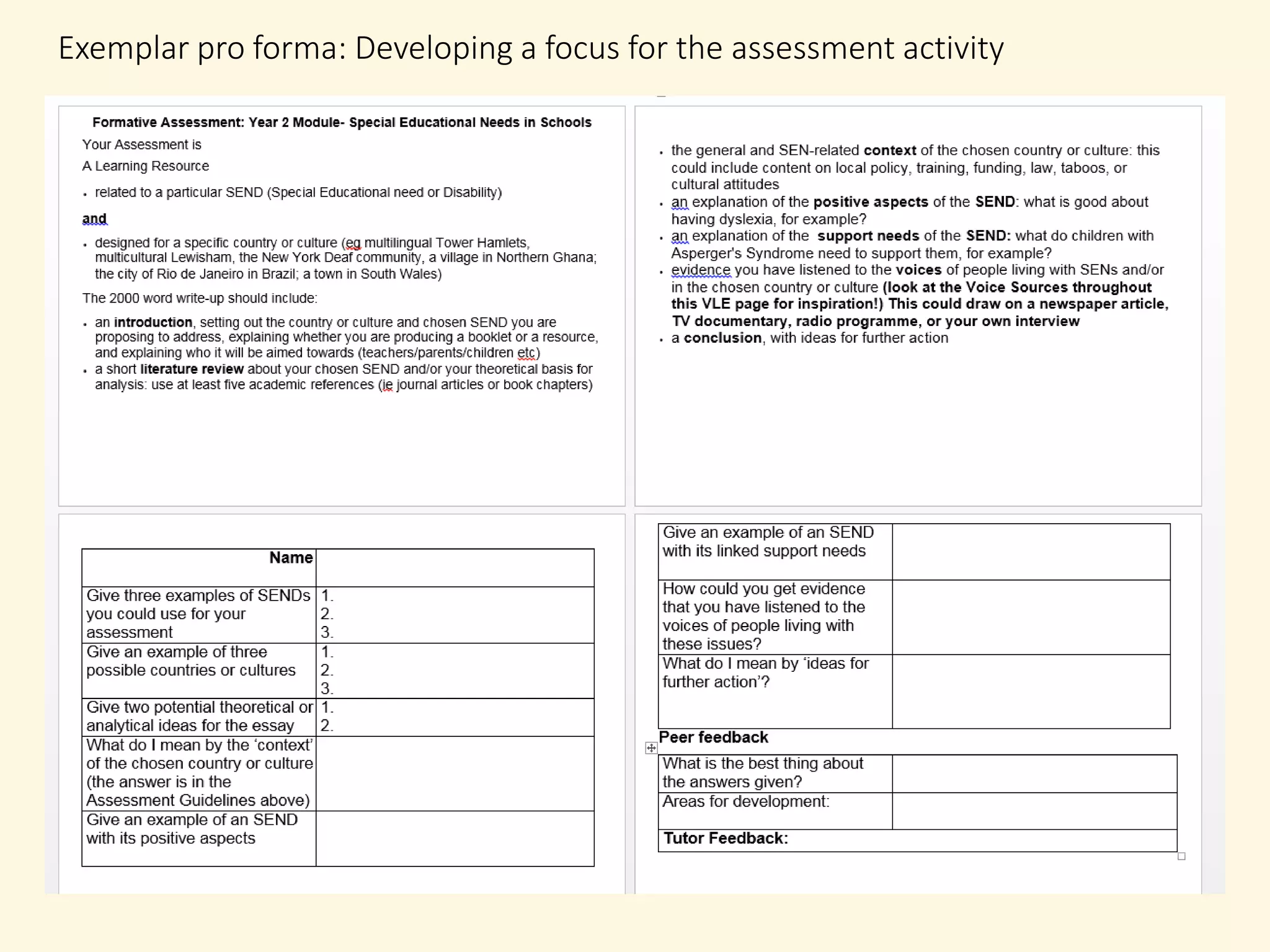 Formative assessment and feedback strategies | PPTX