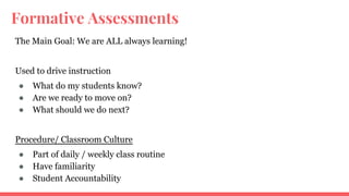 Formative Assessment: Tasks and Feedback | PDF