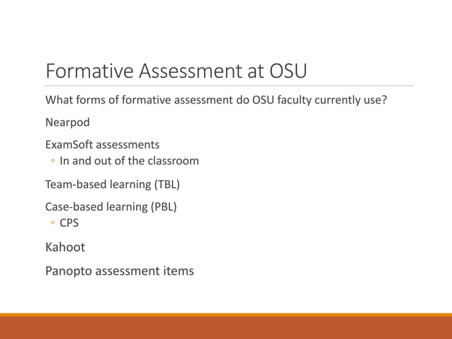 Formative Assessment PPT Slides Final.pptx | Educational Assessment ...