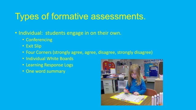 Using Formative Assessment in the Classroom Presentation | PPTX ...