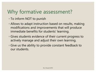 Formative assessment techniques | PPT