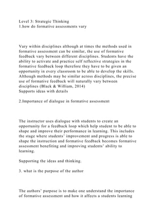 Formative Assessment TemplateInformational Text Reading I.docx