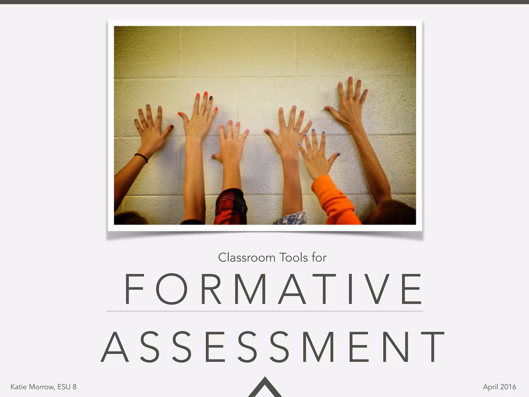 Classroom Formative Assessment Tools | PDF