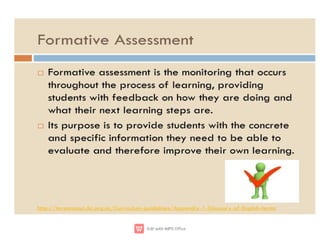 Formative assessment unit 2 | PPT